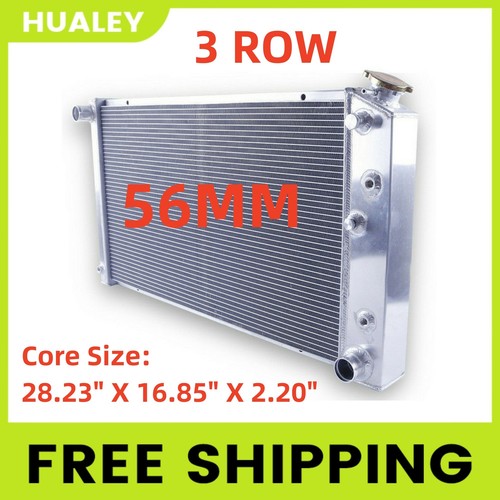 3 Row 2.20" Core Aluminum Radiator For 1971-1985 Riviera 1968-1972 ...