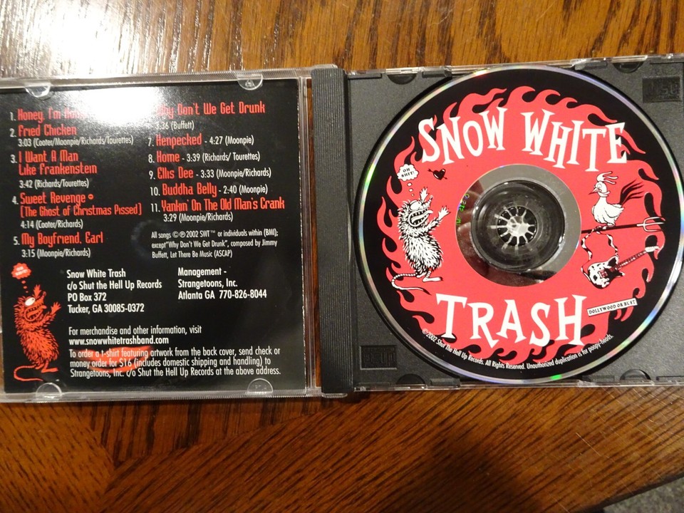 SUPER RARE! - Snow White Trash by Snow White Trash - CD - Excellent ...