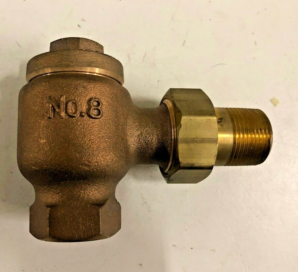 Armstrong Angle Radiator Trap TS-3 No. 8 65 PSI 1" Bronze | eBay