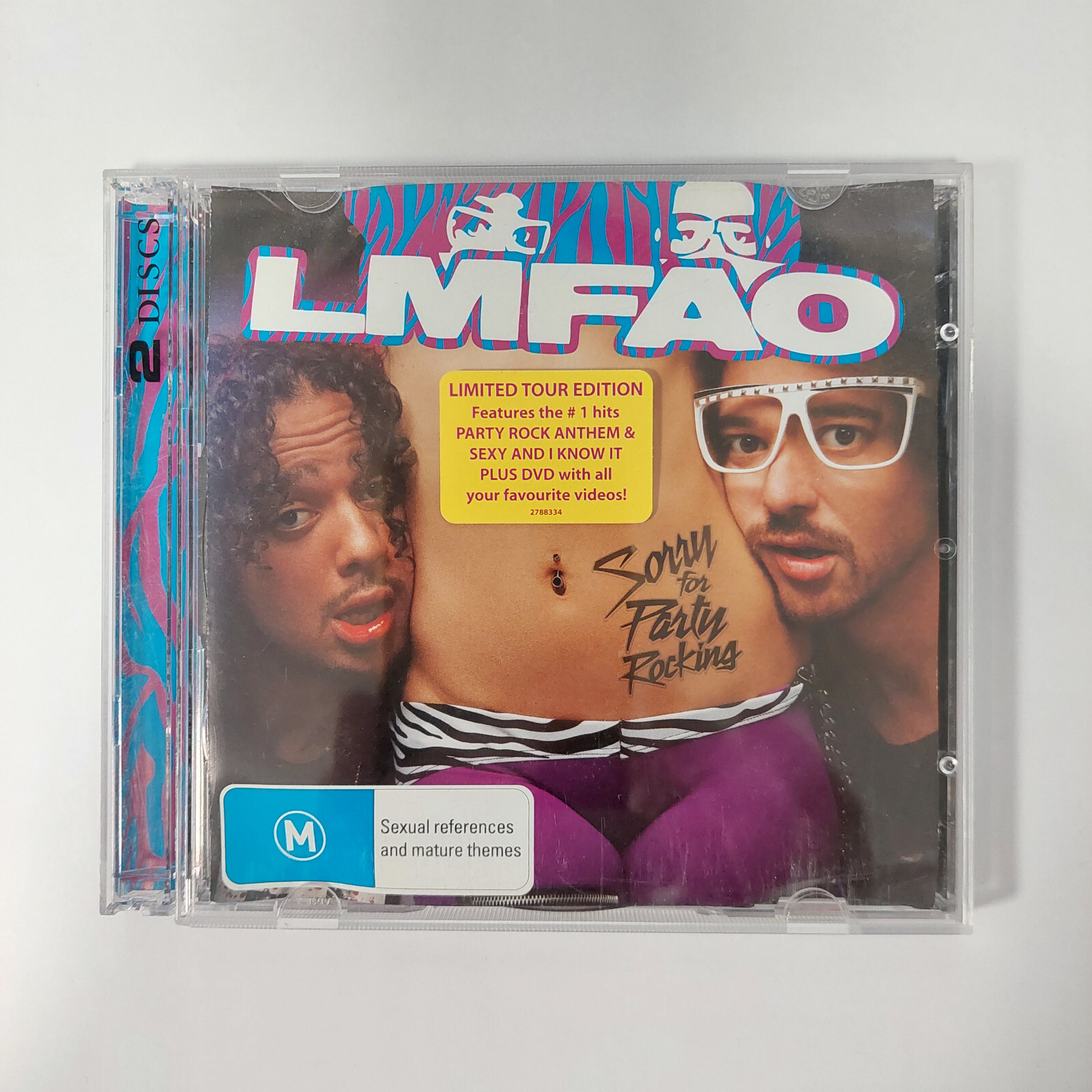 LMFAO Sorry For Party Rocking CD Free Post | eBay