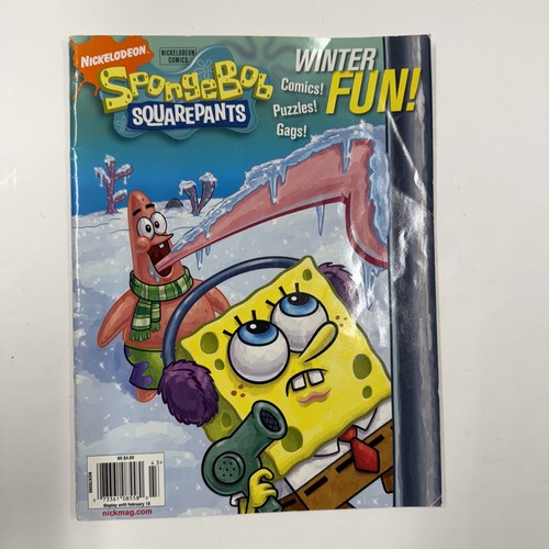 Nickelodeon Comics Spongebob December 2008 Issue 32 | eBay