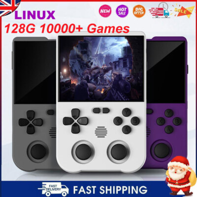 XU10 RK3326S Handheld Game Players LCD Retro Game Console Toy 10000 ...