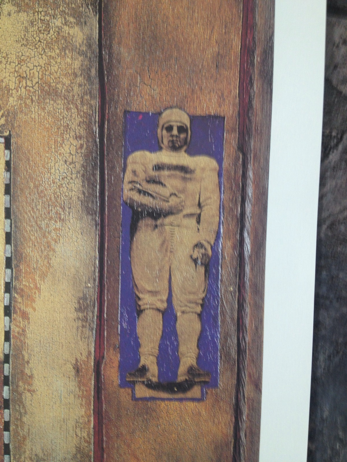 Signed Notre Dame Lithograph Edward Moose Krause Mr. Notre Dame ...