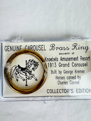Knoebels Grand Carousel Brass Ring Collector’s Edition – Brand New | eBay