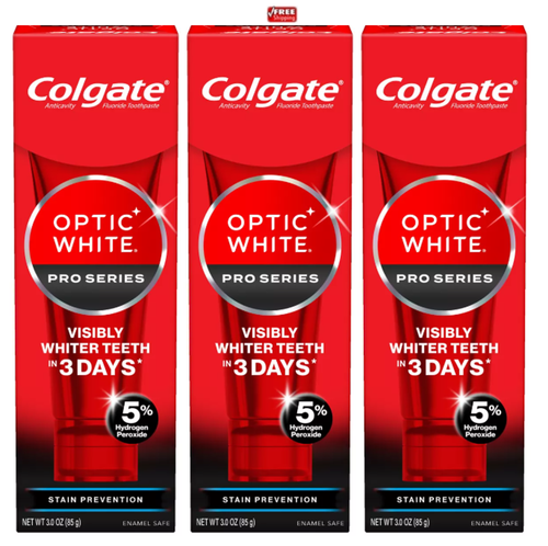 Colgate Optic White Pro Series Whitening Stain Prevention Toothpaste ...