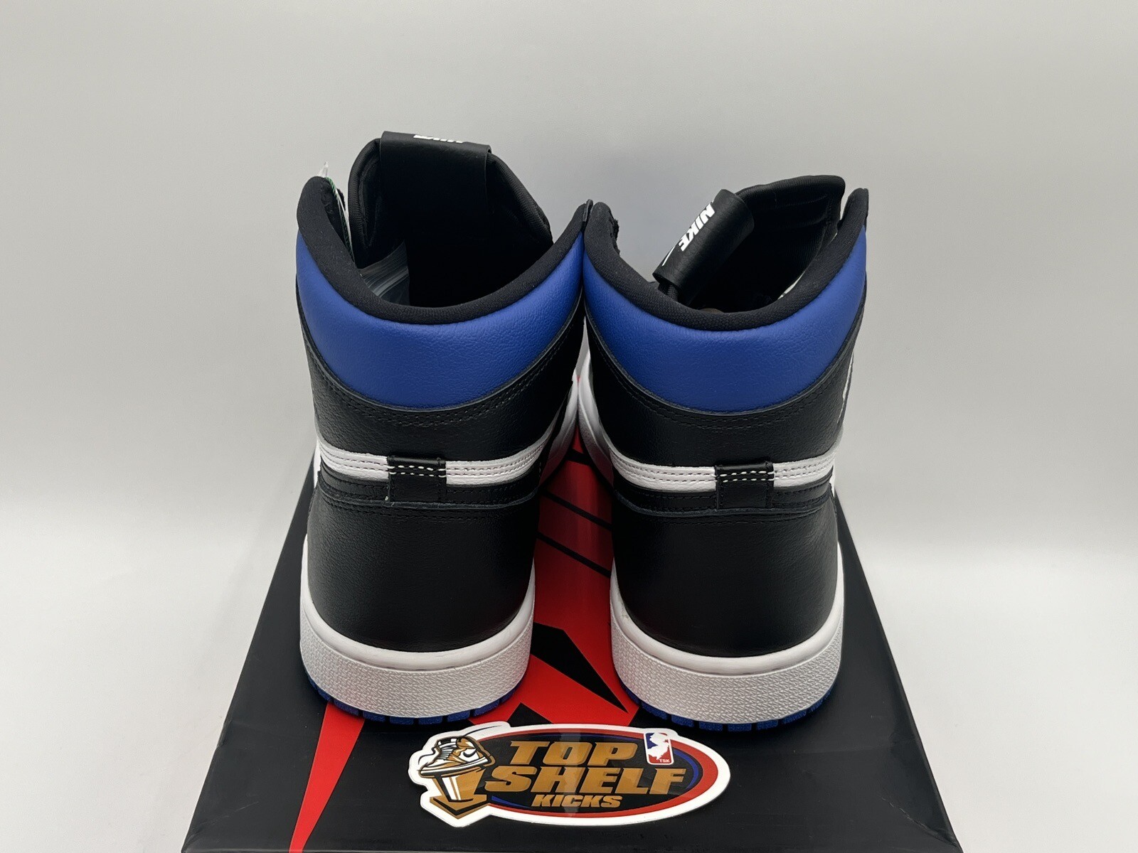 New Air Jordan 1 High Royal Toe 2020 Size 8.5 Rare Retro Authentic Blue ...