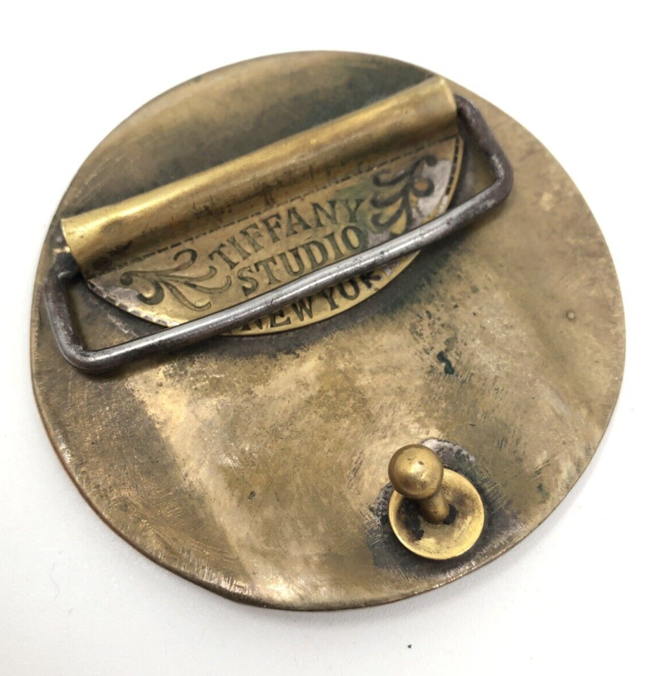 Vintage Smith & Wesson Firearms Logo Solid Broze Belt Buckle Tiffany ...