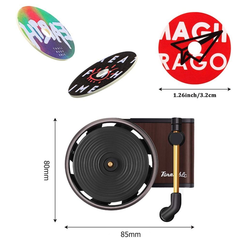 Air Freshener Phonograph Turntable Car Perfume Mixed Auto Air Vent ...