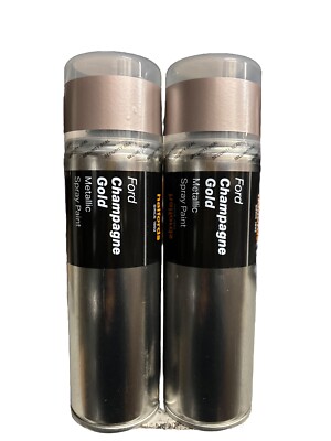 FORD CHAMPAGNE GOLD METALLIC SPRAY PAINT 300ML CANS HALFORDS X2 | eBay UK