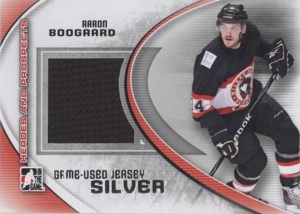 2011-12 In the Game Heroes and Prospects - Game-Used Silver Jersey #M ...