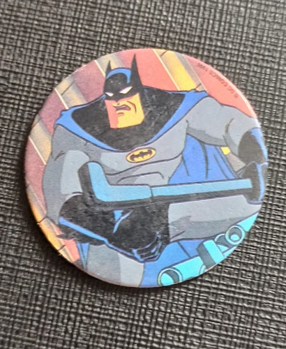 Pog BATMAN 34 DC COMICS 1995 Pogs Kini Kinis Slammers Caps Tazos Retro ...
