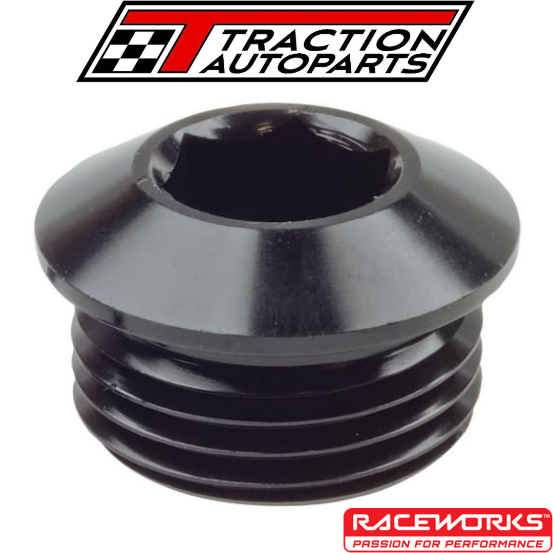 RACEWORKS PORT BUNG -3AN RWF-814-03BK | eBay