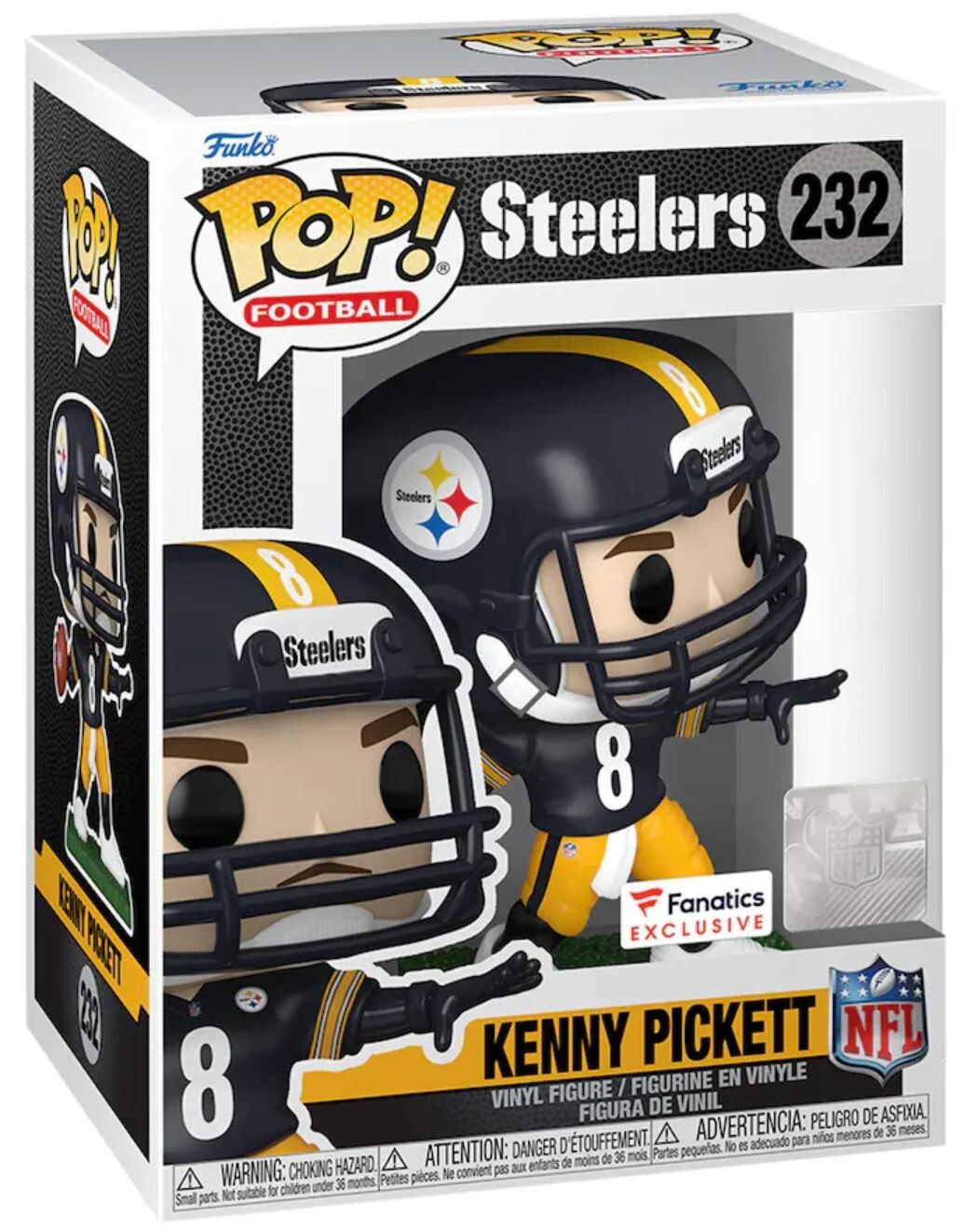 Funko POP! NFL Pittsburgh Steelers Kenny Pickett Limited Exclusive ...