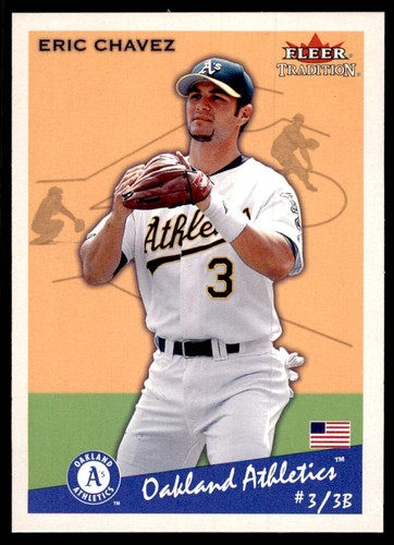2002 Fleer Tradition Eric Chavez Baseball Cards #111 | eBay