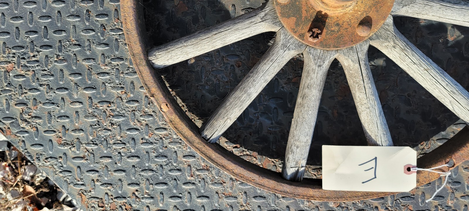 Antique Ford Model T Wheel Hub Wood Spoke OEM RIM | eBay