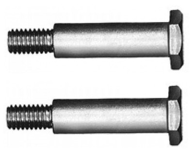 2 Pack Lawnmower Wheel Bolts 1/2" x 1-9/16" Shoulder Non OEM Part | eBay