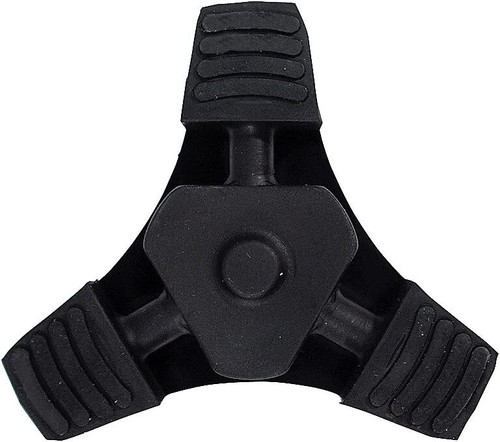 Single 3/4" Tri-Support Tripod Rubber Ferrule Tip for Walking Sticks or ...