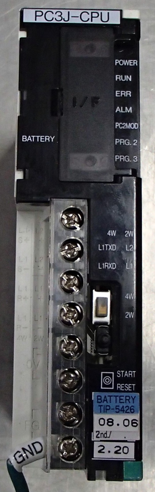 Toyoda Toyopuc PC3J-CPU TIC-5339 Processor Module Used Cut Out | eBay