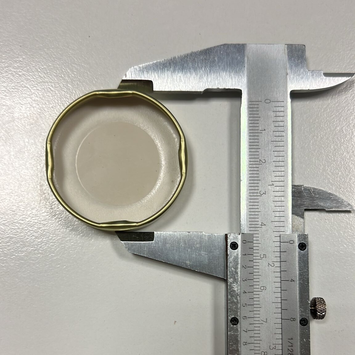 10 bis 200 Stück • Schraubdeckel • Twist Off Gläserdeckel TO43 • Gold ...