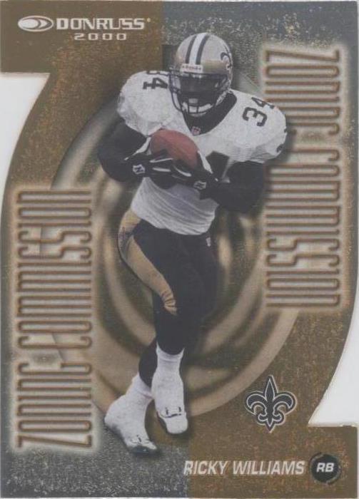 2000 Donruss Ricky Williams #ZC-14 for sale | eBay