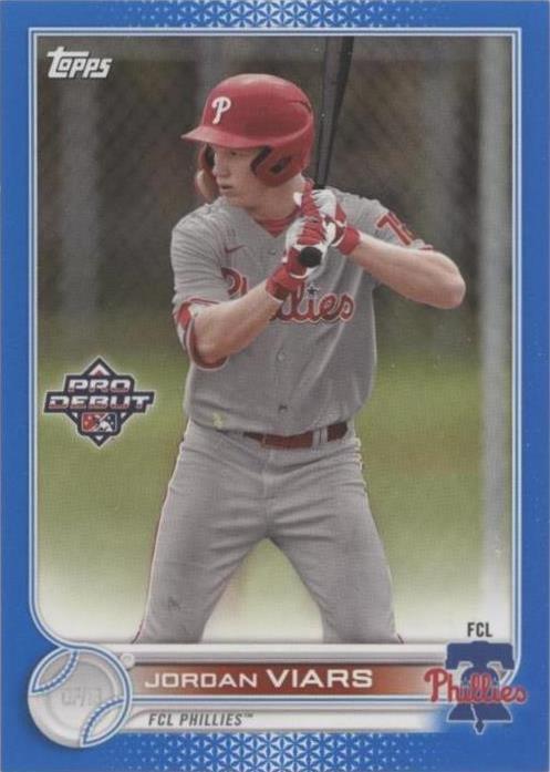 2022 Topps Pro Debut - Jordan Viars #PD-99 Blue /150 (RC) for sale ...