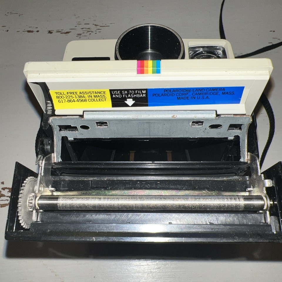 Vintage Polaroid One Step Instant Film Camera,1974 SEALED FILM, Manual ...