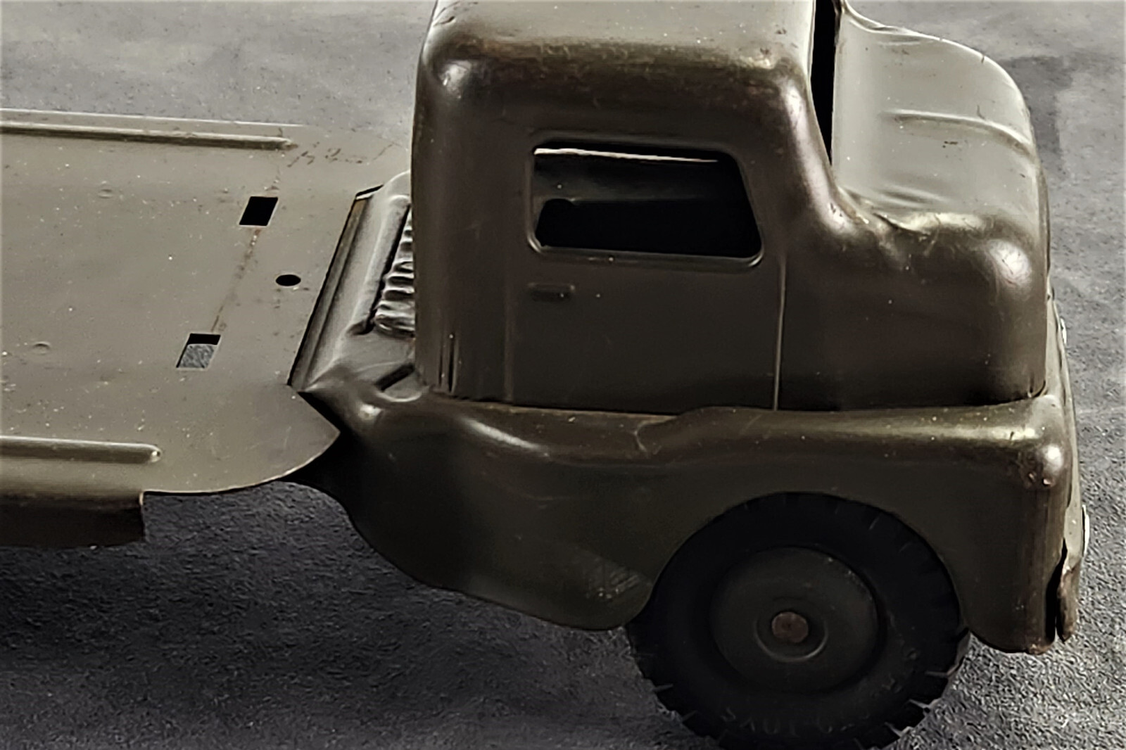 Vintage 1950s Structo Army Missile Truck - Truck Only, Missing Launcher ...