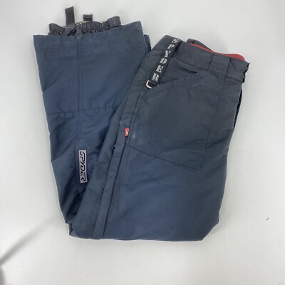 Spyder Spylon Thermoweb XLT 10000 Snow Pants Black Mens Medium READ | eBay