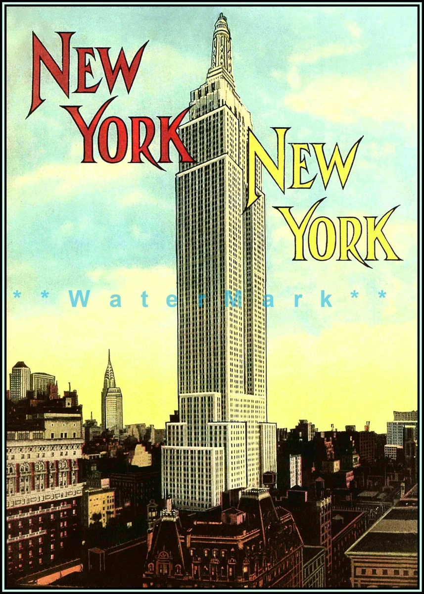 Empire State Poster