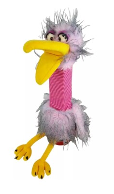 World Market Madame Quassel Schlamassel 20" Hand Puppet Bird by Living ...