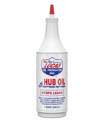 Lucas Oil 10088 Steering Axle & Trailer Hub Oil, Stop Leak - 32oz ...