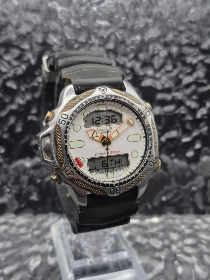 Citizen Promaster Diver Ref. C500-E80397 White Dial Ana-Digi ...