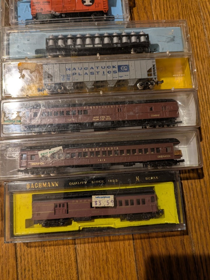 Lots of n scale cars and locomotive | eBay