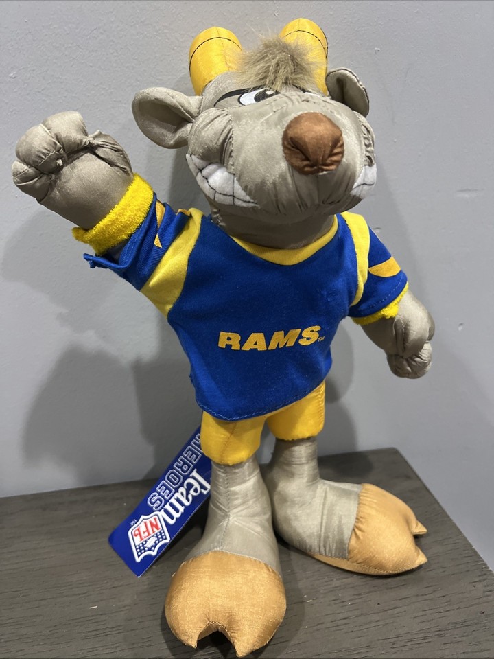 1995 LOS ANGELES RAMS NFL RAMPAGE PLUSH MASCOT 14” | eBay