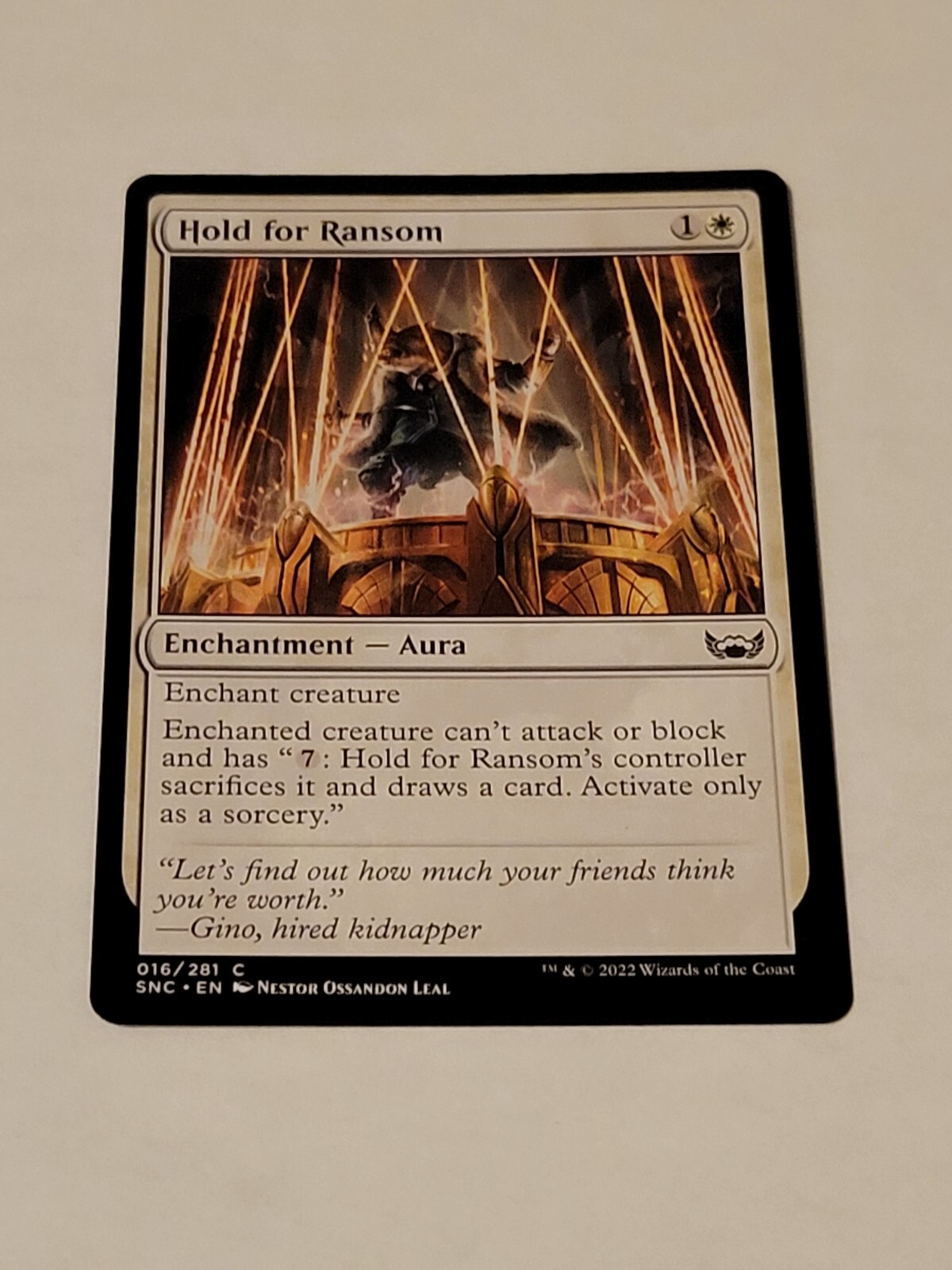 MTG Hold for Ransom Streets of New Capenna 016/281 Regular Common | eBay