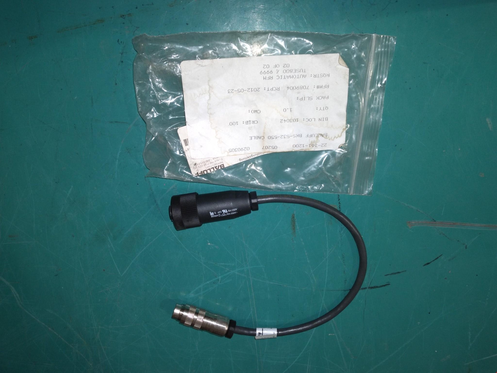 BALLUFF BCC02LJ BKS-Z/S32M-S50F CABLE S.693 BD509 8-10A 250V | eBay