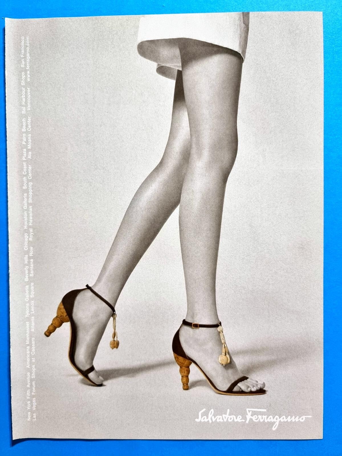High Heels Magazine Print AD - 1 page Women FASHION Footwear Legs Shoes ...