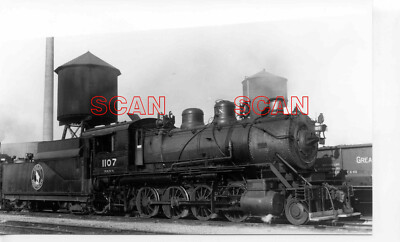 1BB453 2NDGEN RP 1941/80s GREAT NORTHERN RAILROAD 2-8-0 LOCO #1107 ...