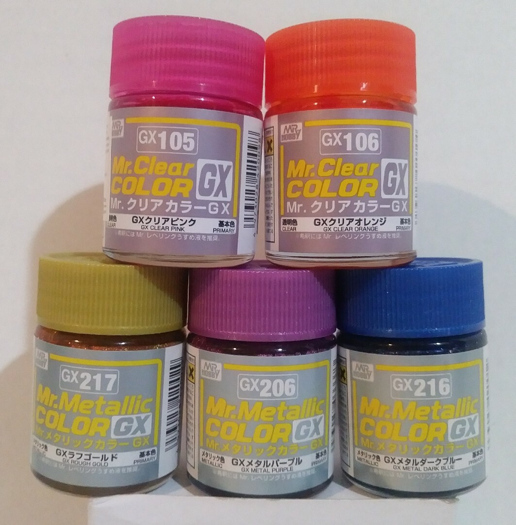 Gunze Sangyo GX, 18ml. 5 pcs bundle. | eBay