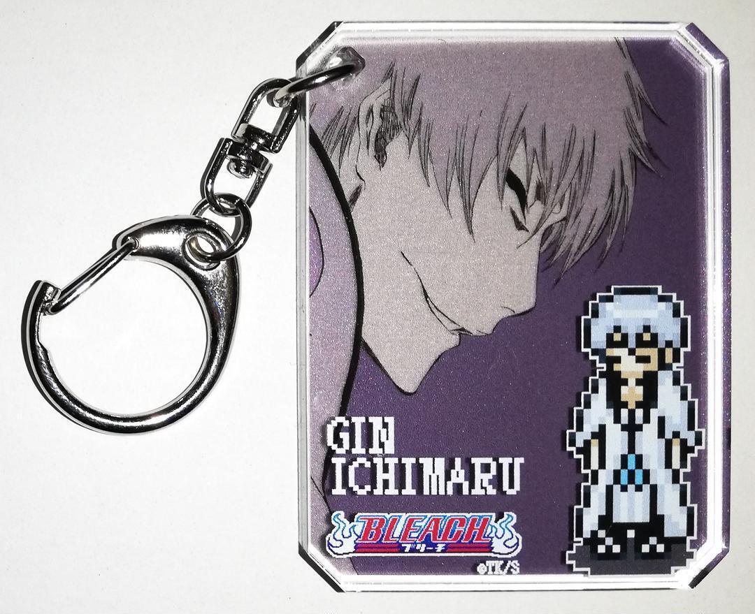 Bleach EX Genga Thick Acrylic Keychain Strap Gin Ichimaru Tite Kubo ...