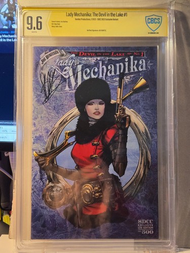 Lady Mechanika Devil In The Lake #1 * SIGNED: Joe Benitez * SDCC 2023 ...