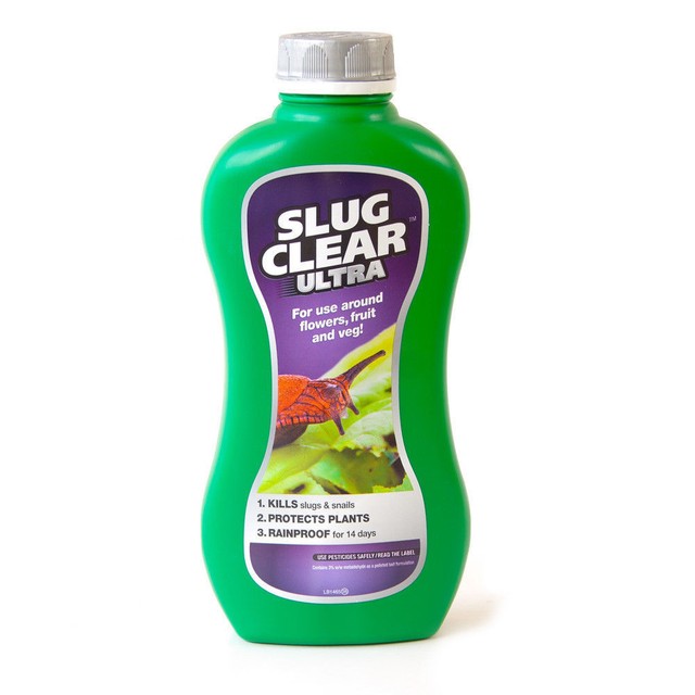 Slug Clear Ultra 750g Bottle of Pellets Pesticides Kills Slugs and ...