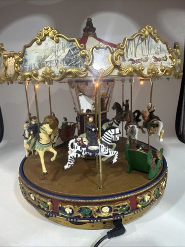 1999 MR. CHRISTMAS The Carousel Gold Label Millennium Edition *Doesn’t ...