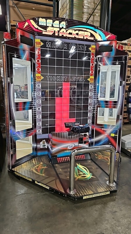 Mega Stacker LAI Games Arcade Machine Redemption Game Tickets Tokens or Card | eBay