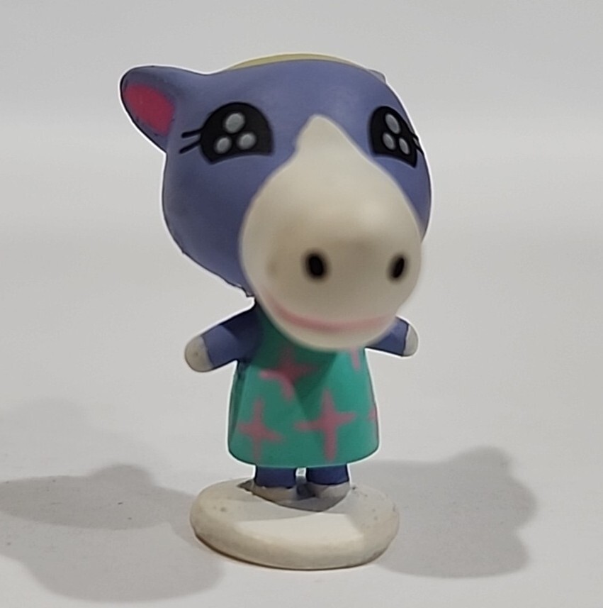 2001 Animal Crossing Playset 1" Cleo the Horse Mini Figure Nintendo | eBay