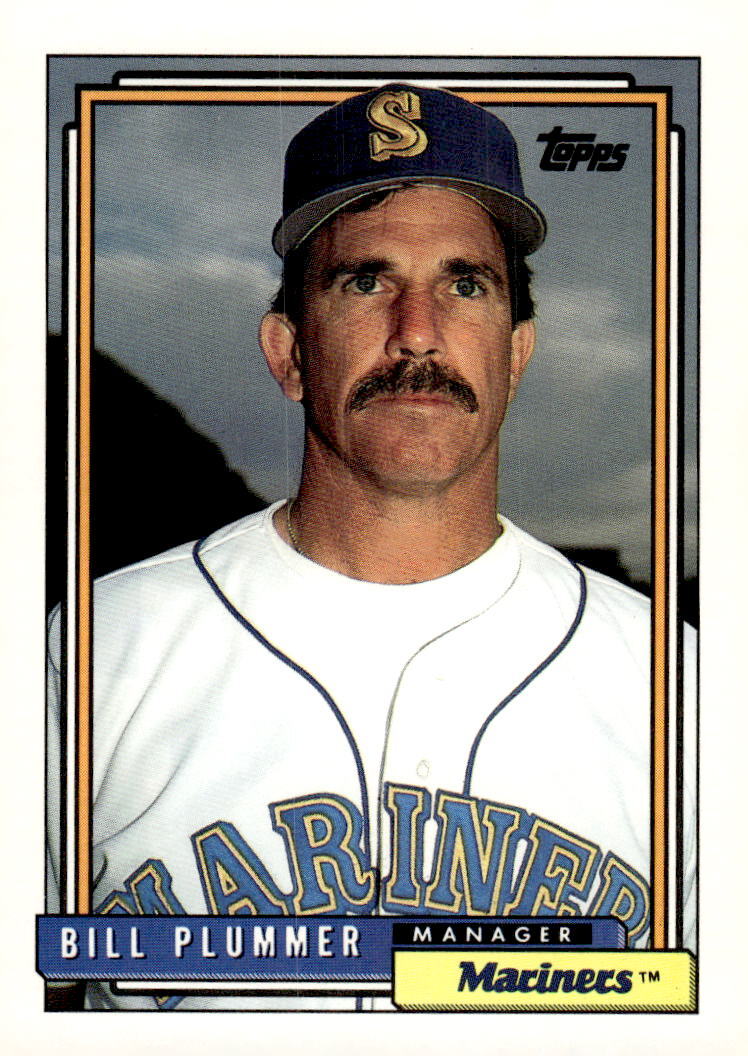 1992 Topps #171 Bill Plummer - Seattle Mariners | eBay
