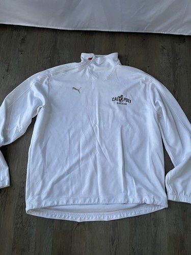 Cal Poly San Luis Obispo Soccer - Puma Fleece Sweater - Men’s Large | eBay