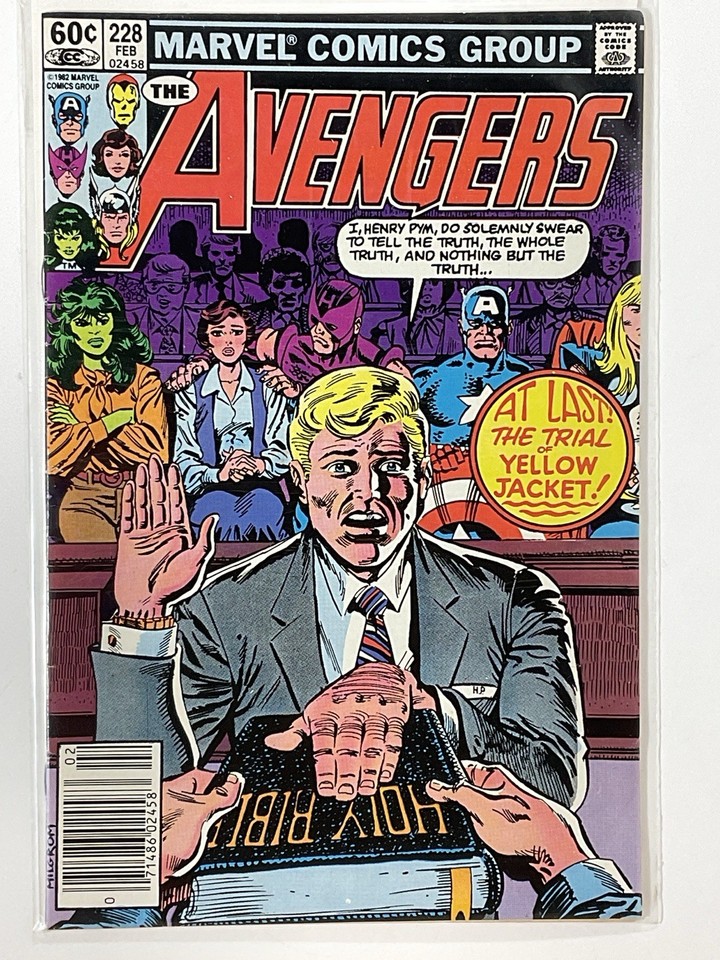 AVENGERS Mixed Lot of Marvel Comics, 221-223, 225-228, 236, 263, 368 | eBay