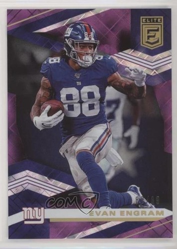 2020 Panini Donruss Elite Purple /99 Evan Engram #55 ow1 | eBay UK