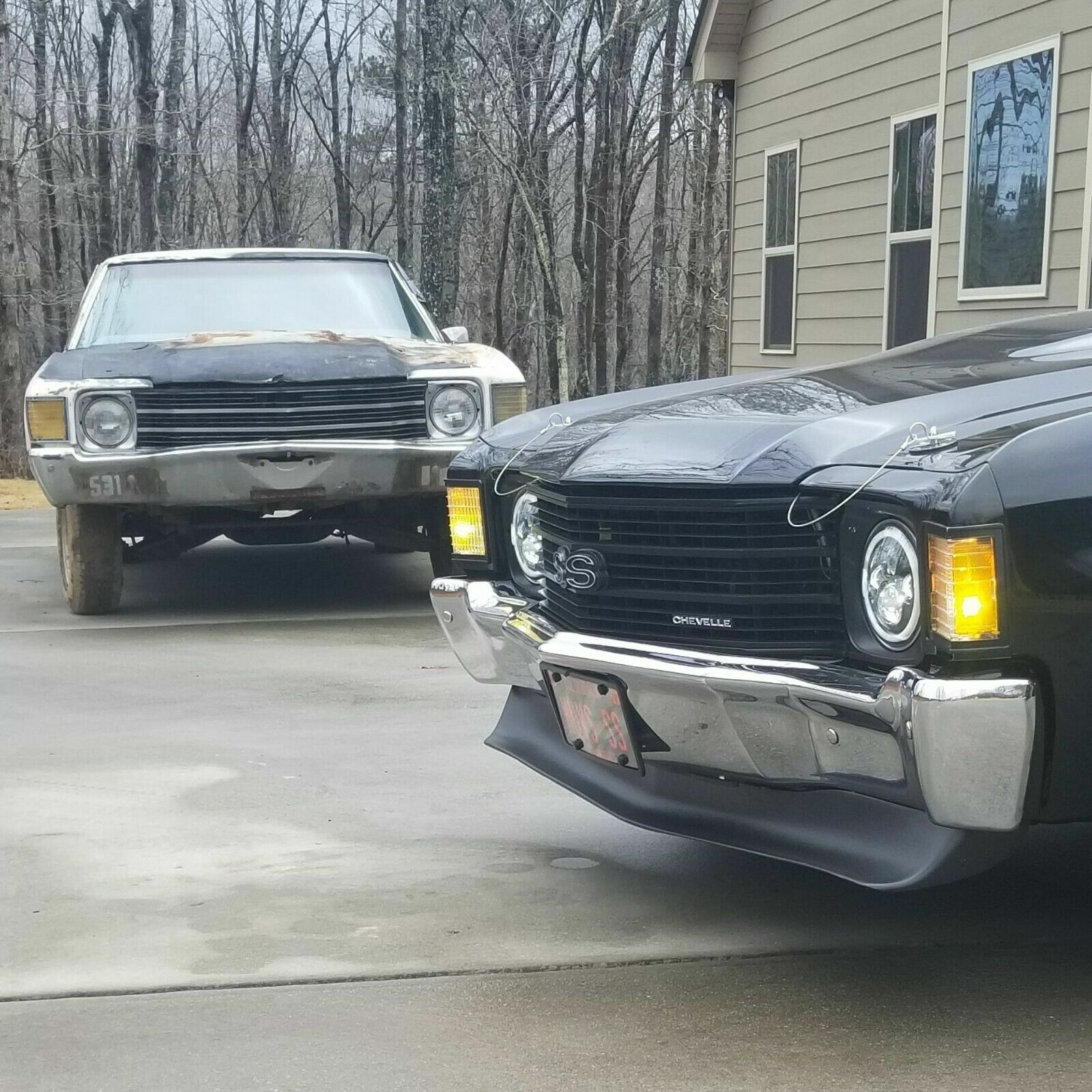 71 72 Chevrolet Chevelle Malibu SHOWCARS Spoiler Front Fiberglass | eBay